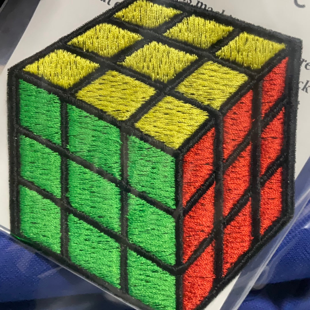 Rubric Cube Patch – Carolina Thread Place